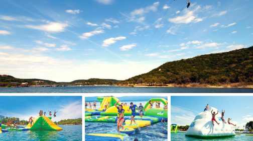 A Floating Adventure Water Park Opens On Lake Travis